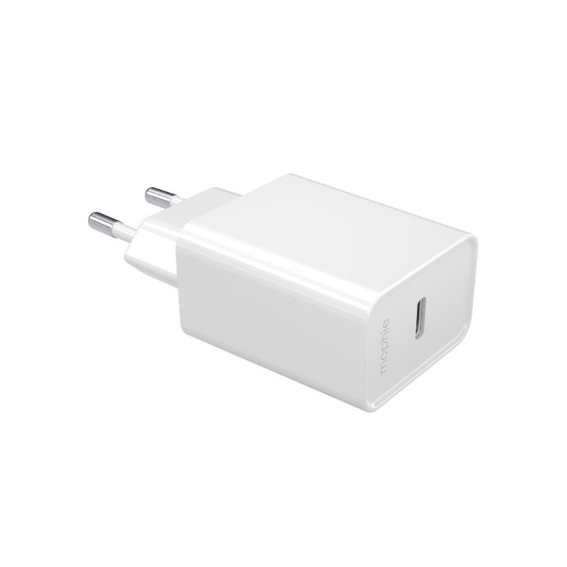 Mophie Essentials 20W USB-C PD Wall Adapter - White - GeeWiz