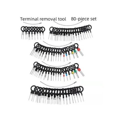 Terminal removal tool kit- 80 piece - GeeWiz