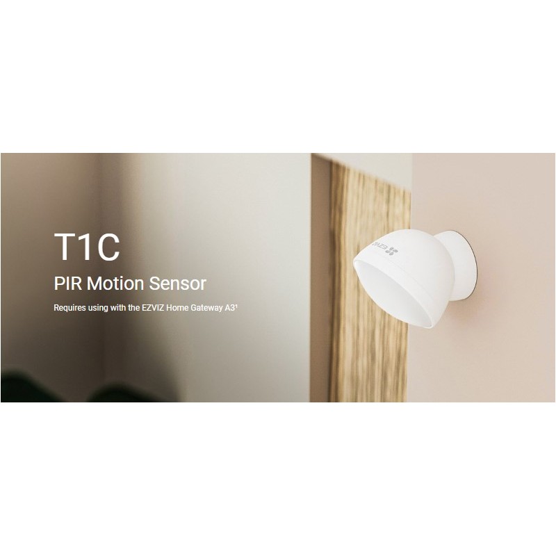 EZVIZ CS-T1C PIR Sensor (CS-HP4/2WPFBS) - GeeWiz