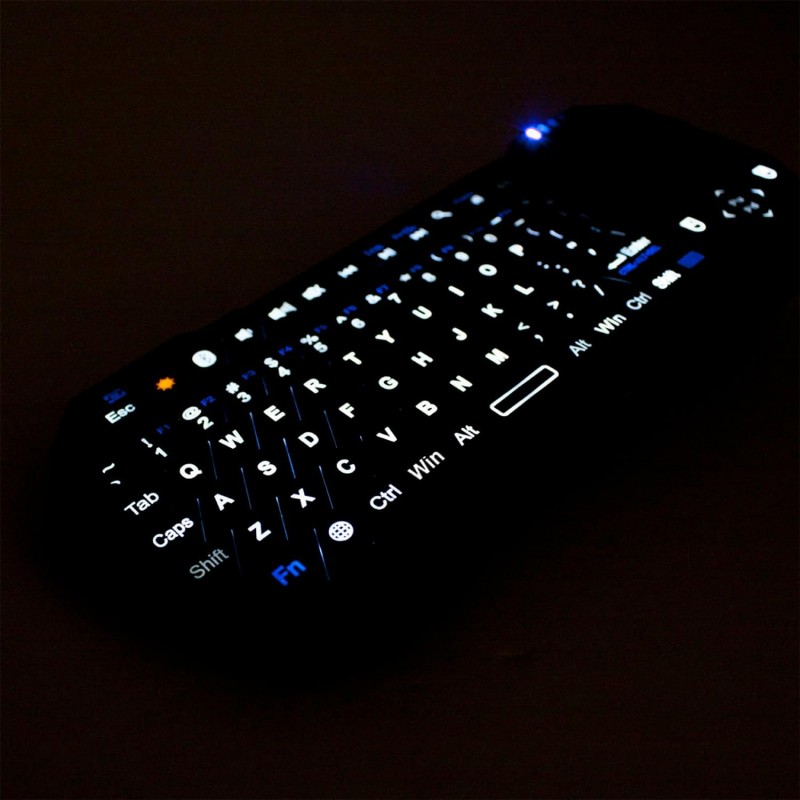 Fosmon Mini Bluetooth Keyboard (QWERTY Keypad)- Wireless Portable with ...