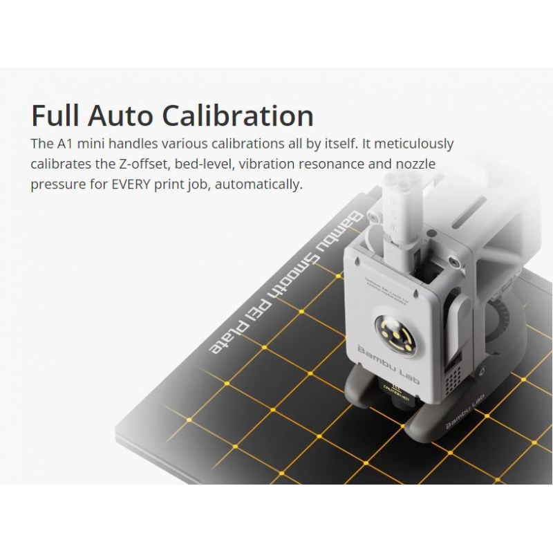 Bambu Lab A1 Mini 3D Printer - Compact- High-Precision- and Fast ...