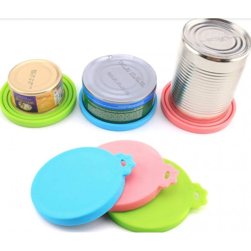 Silicone Can Lid Caps - GeeWiz