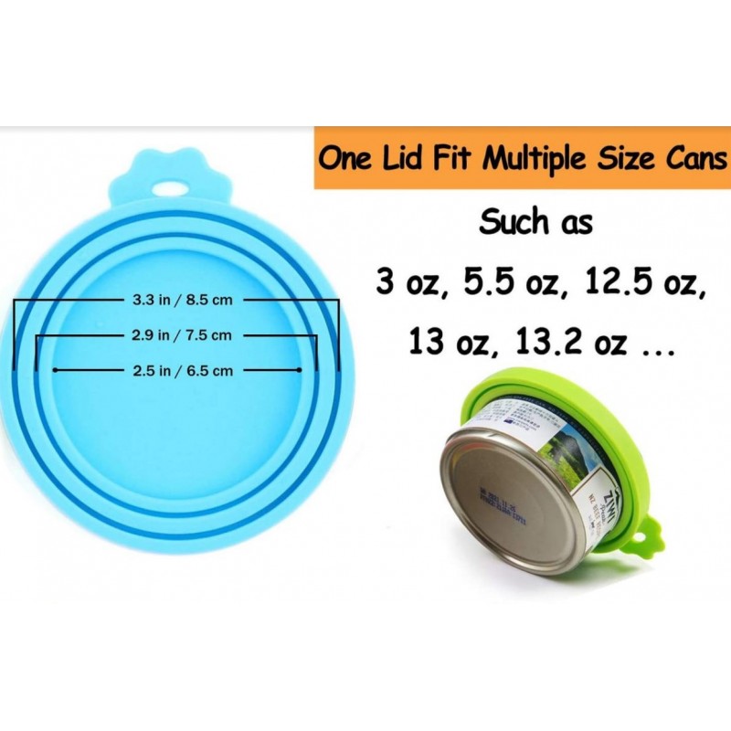 Silicone Can Lid Caps - GeeWiz
