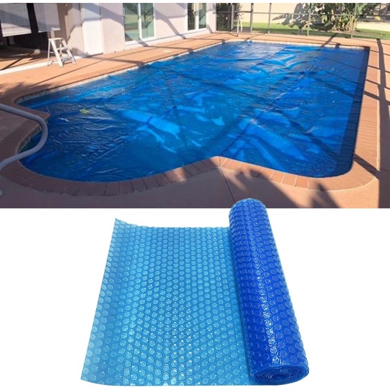 2.1m x 3m Solar Swimming Pool Blue Bubble Cover / Blanket - 600 micron ...