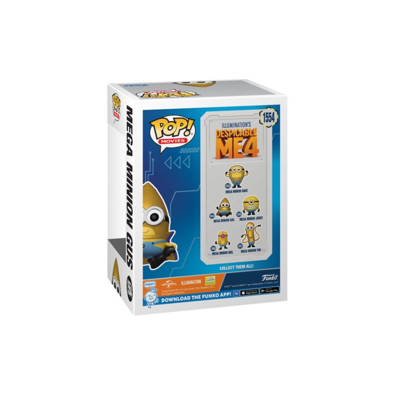 Funko Pop! Movies: Despicable Me 4 - Mega Minion Gus - GeeWiz