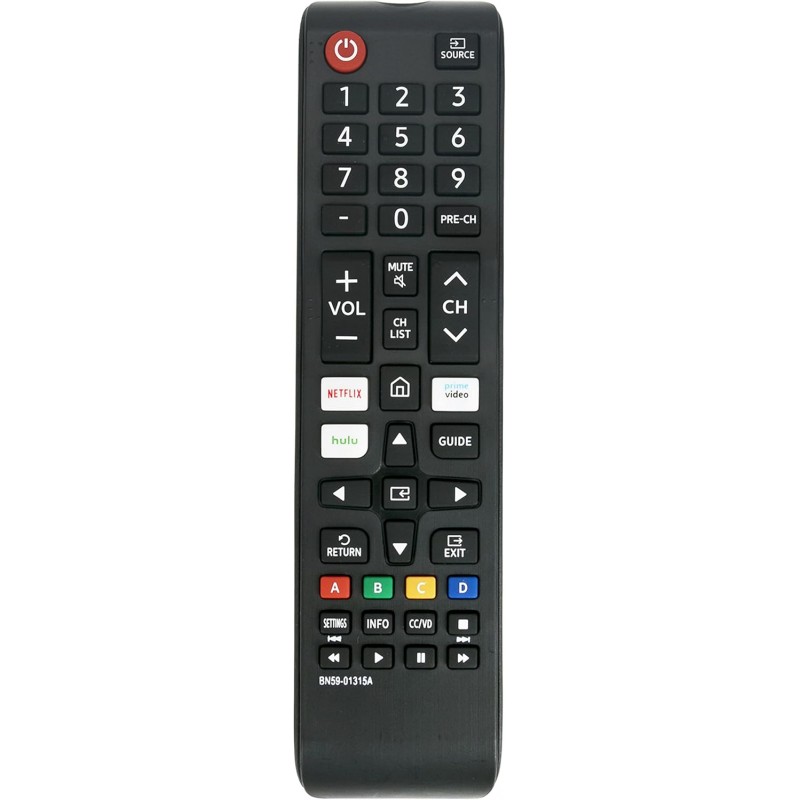 Replacement remote for samsung tv store
