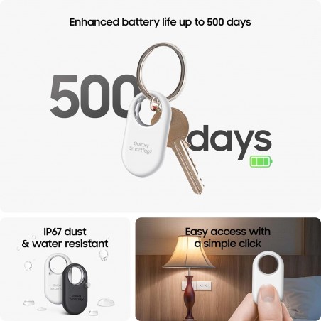 SAMSUNG Galaxy Smart Tag 2 (4 PACK) - Bluetooth Tracker / Smart Tag GPS ...