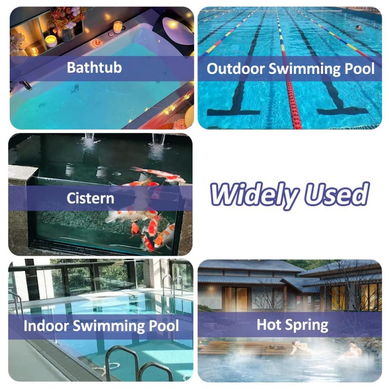 Wireless Floating Pool Thermometer – Easy-Read LCD Screen- Ideal for ...