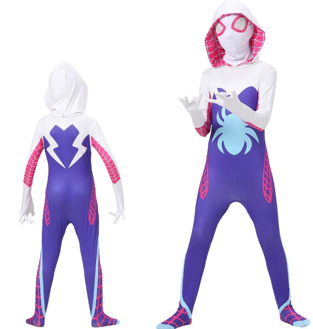 Dress-ups - Ghost Spider Costume Medium was sold for 275.60 on 15 Dec ...