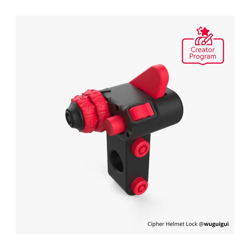 Cipher Helmet Lock Kit – Secure Helmet Storage - GeeWiz