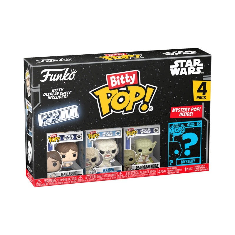 Funko Bitty Pop!: Star Wars The Empire Strikes Back - Series 3 4 Pack ...