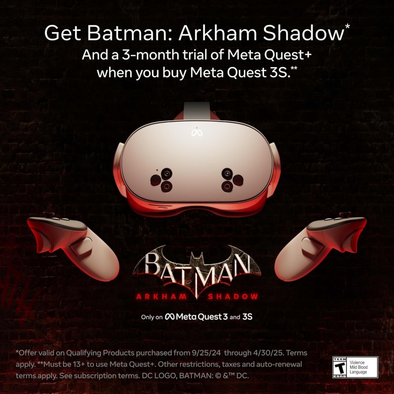 Meta Quest 3S 256GB - Next-Level VR Experience with Stunning Graphics ...