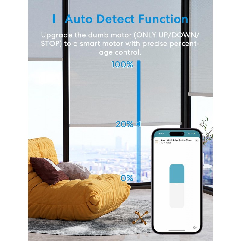 Meross Smart Roller Shutter Timer (MRS100HK) - GeeWiz