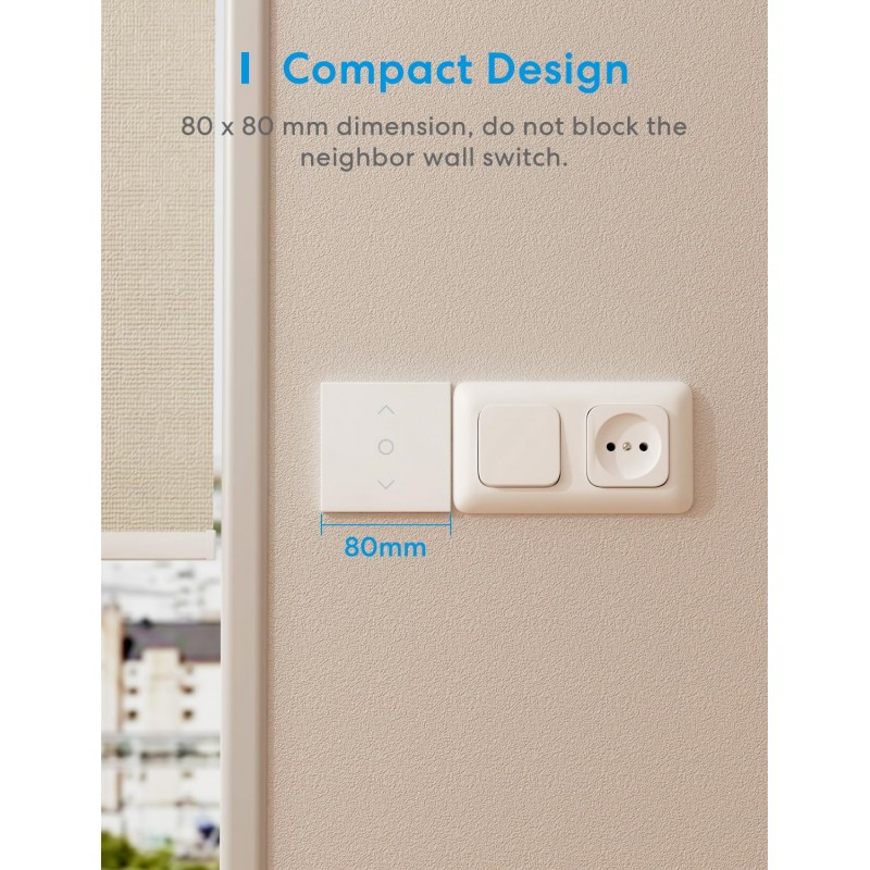Meross Smart Roller Shutter Timer (MRS100HK) - GeeWiz