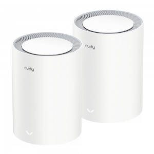 Cudy AX3000 Wi-Fi 6 Mesh Kit 2 Pack - White - GeeWiz