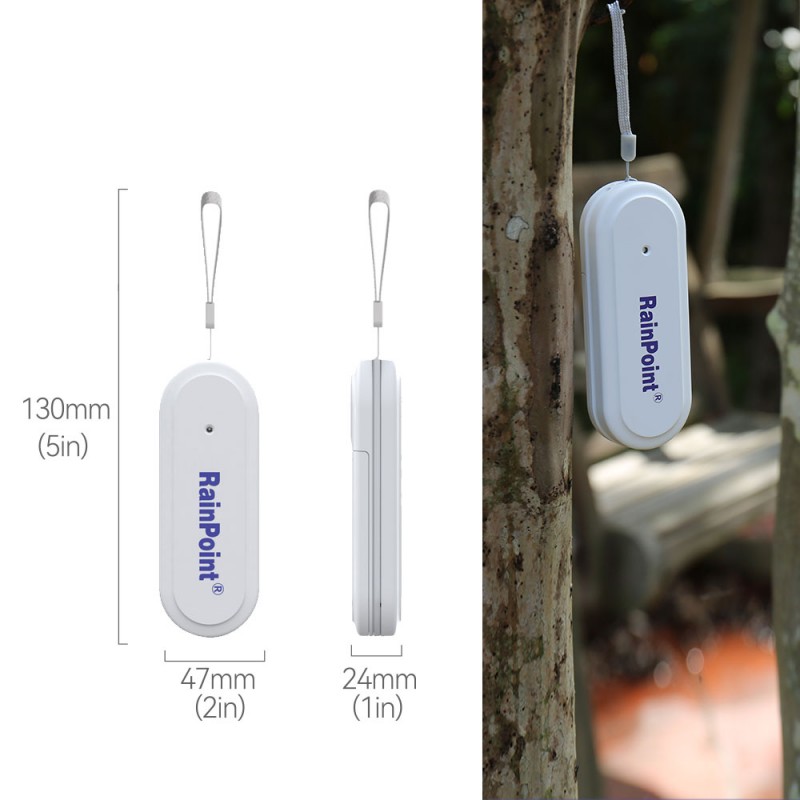 RainPoint Wireless Smart Wi-Fi Outdoor Temp & Humidity Meter (Device ...