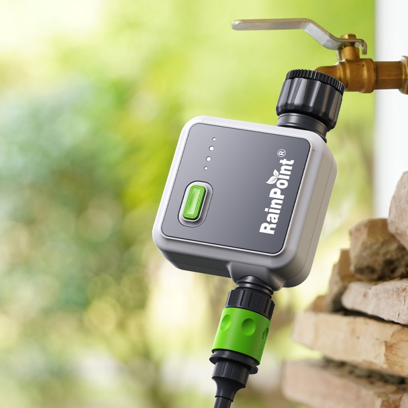 RainPoint Wireless Smart Wi-Fi 1-Zone Irrigation Timer (Device Only ...