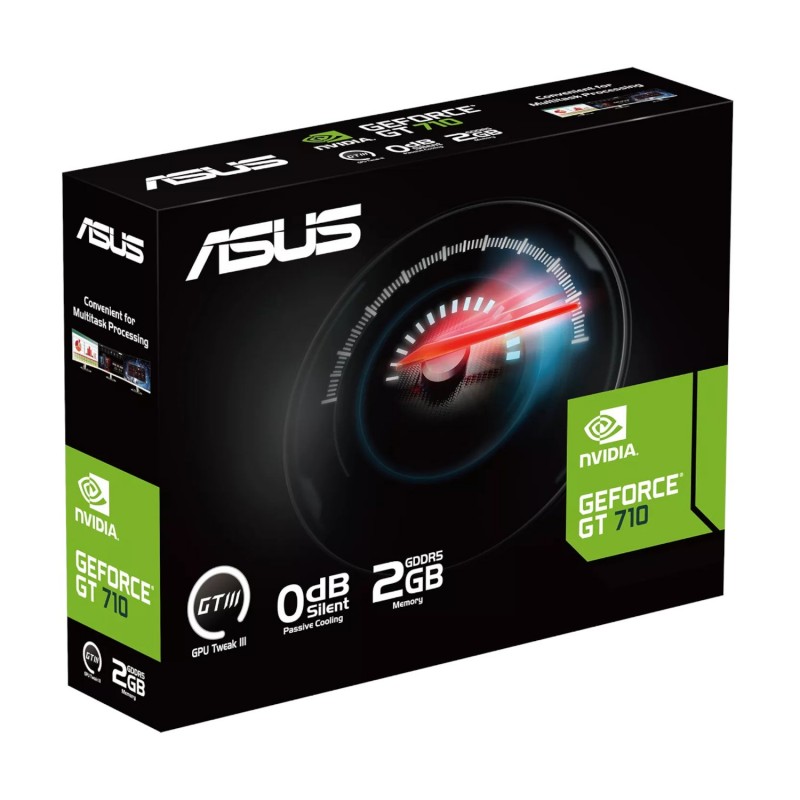 Asus GeForce GT 710 2GB GDDR5 EVO Graphics Card - GeeWiz