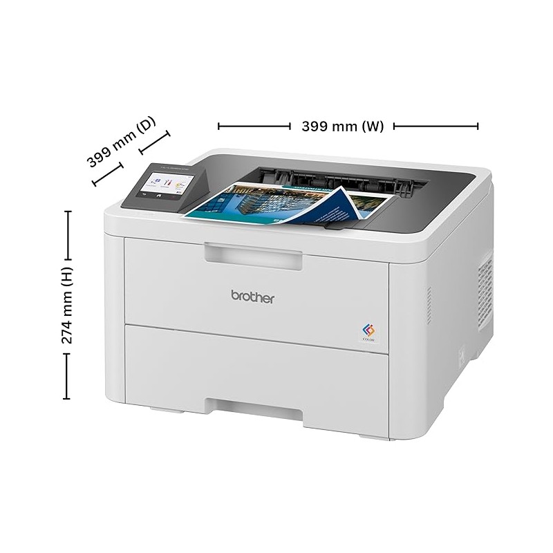Brother Colour Duplex Laser Printer with wired and wireless networking ...