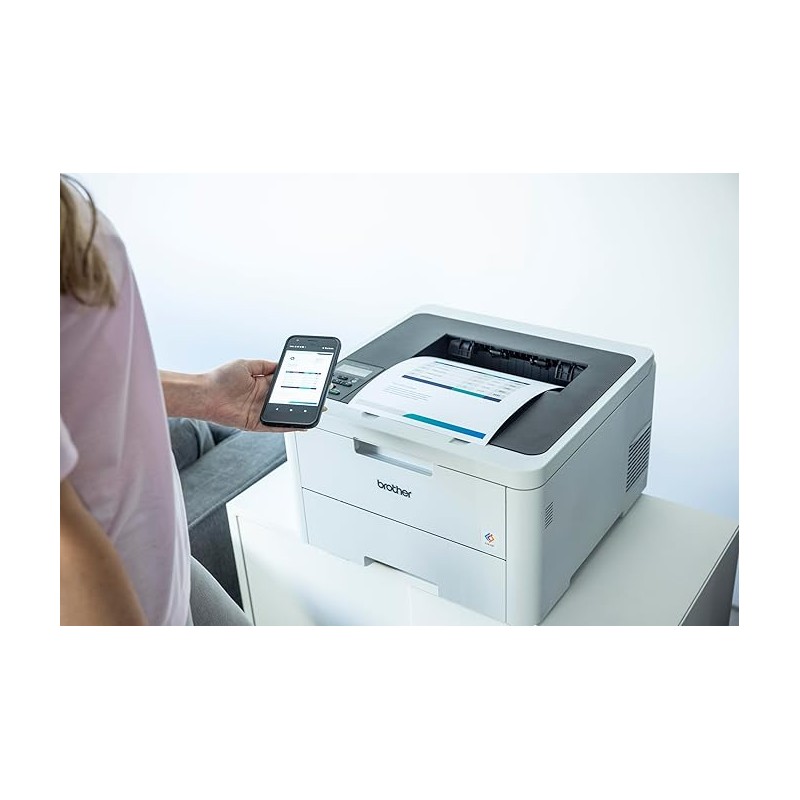 Brother Colour Duplex Laser Printer with wired and wireless networking ...