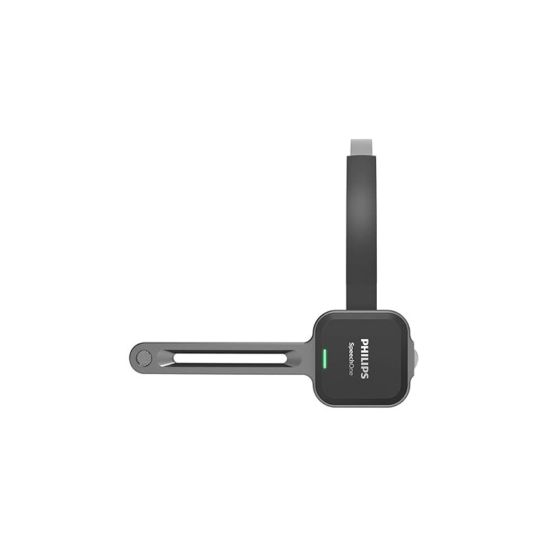 PHILIPS SpeechOne Wireless Dictation Headset with Docking Station and ...