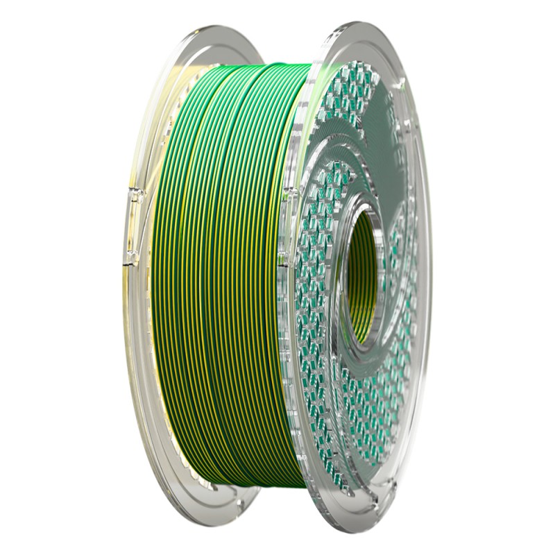 SA Filament PLA+ Silk Dual Filament Golden Leaf – Gold & Green - GeeWiz
