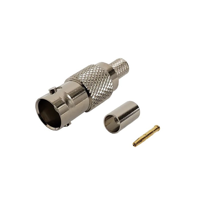 UltraLAN RG59 BNC Crimp Connector (Female) - GeeWiz