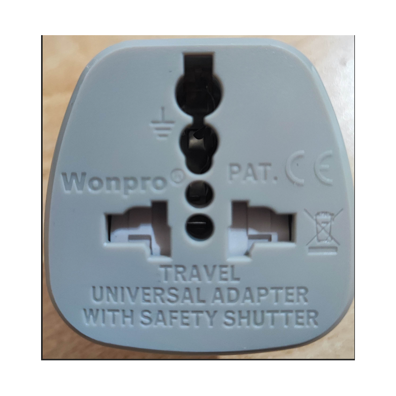 International Adaptor Plug - Beige -SA WAS-10L - GeeWiz