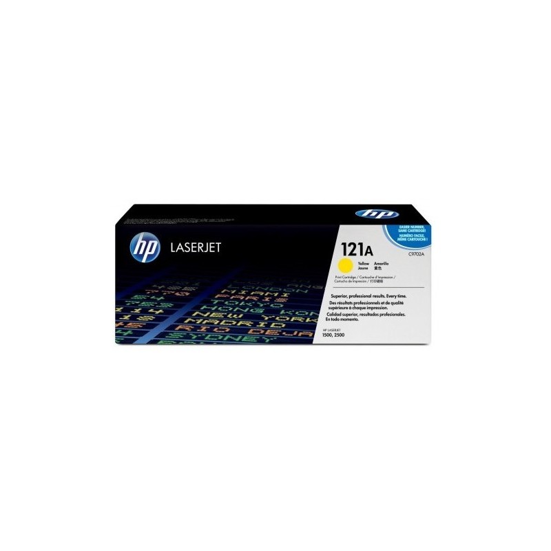 HP Original Replacement for HP 121A C9702A Yellow - GeeWiz