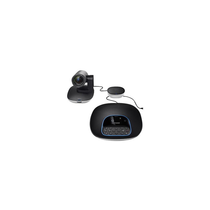 Logitech 960-001057 Group Video Conferencing System Kit - GeeWiz Logitech 960-001057 Group Video Conferencing System Kit - GeeWiz