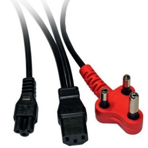 2 Way IEC Power Cable - Dedicated - GeeWiz