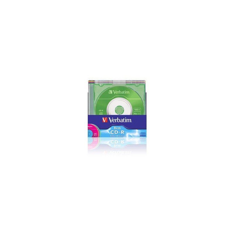 Verbatim - 210MB - CD-R DATA 8CM - (BOX OF 5) - WSL - GeeWiz