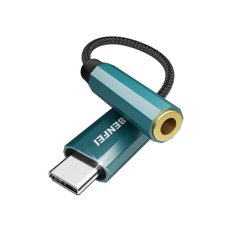 BENFEI USB-C (DAC) Male To 3.5mm Female Analogue And Digital Audio ...
