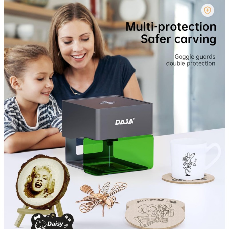 Daja DJ6 Laser Engraver - GeeWiz