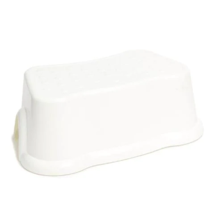 Bathroom Foot Stool - White - GeeWiz