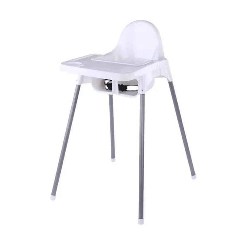 Baby Feeding Chair - White (Antilop High Chair) - GeeWiz