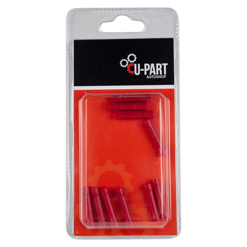 U-Part Terminal Red Butt Connector Ferrule 0.5-1.5 - GeeWiz
