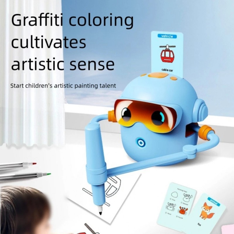 Interactive Smart Drawing Robot for Kids - GeeWiz