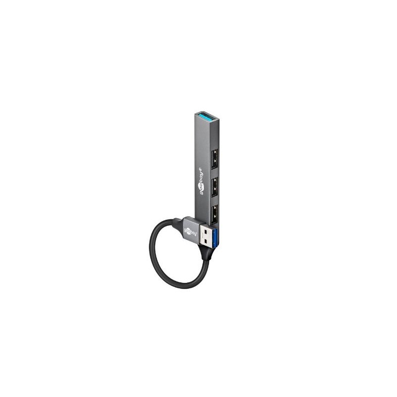 Goobay Slim 4-Port USB Hub - GeeWiz