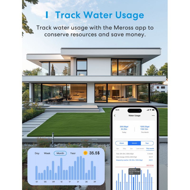 Meross Smart Sprinkler Timer - MST100 - GeeWiz