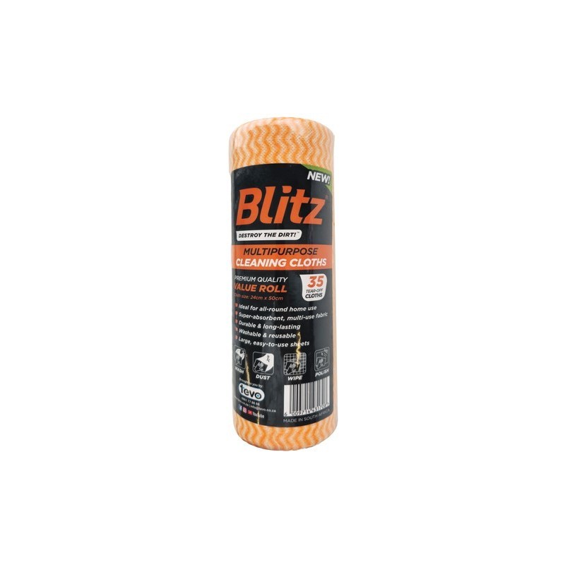Tevo Blitz Multipurpose Clean Cloths X35 - GeeWiz