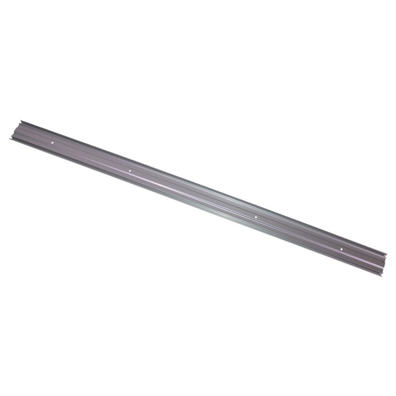 Janitorial Wall Rail 90cm (with black end clips) - GeeWiz