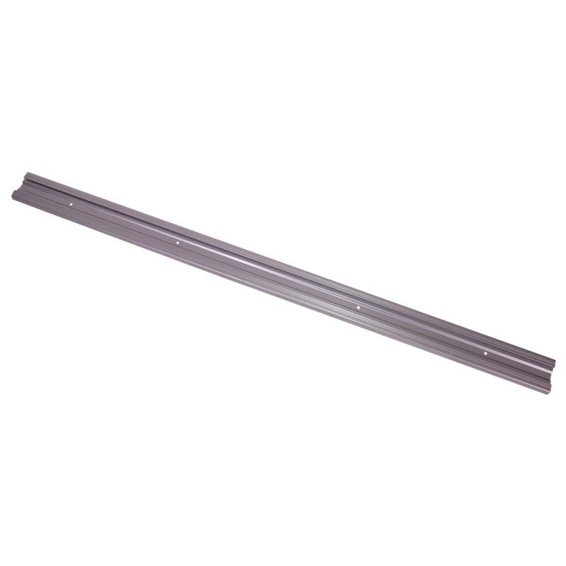 Janitorial Wall rail only 50cm (with black end clips) - GeeWiz