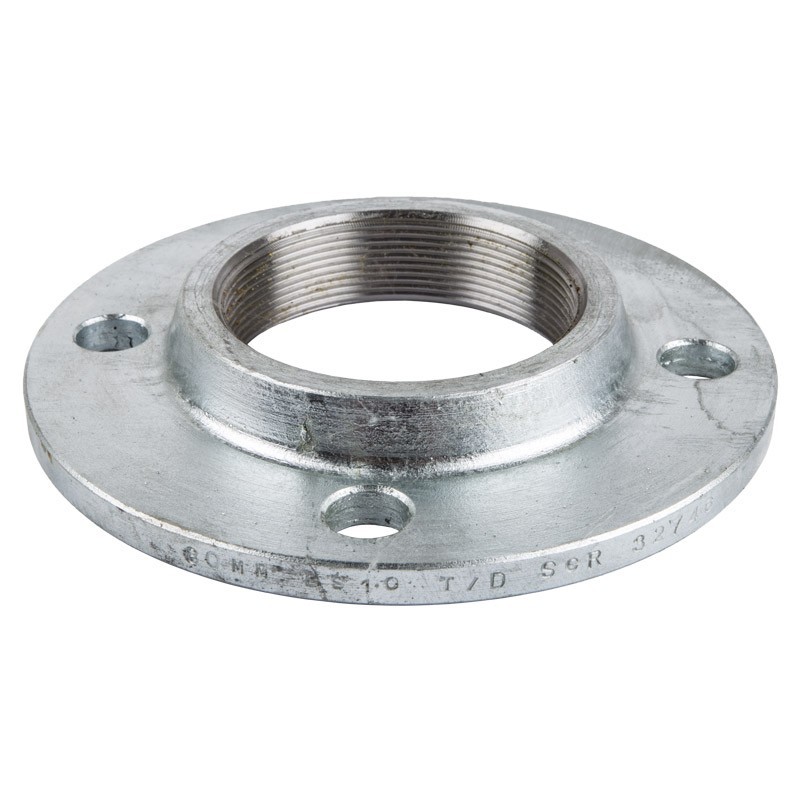 Flange Blk Ff Screwed T/D 80MM - GeeWiz