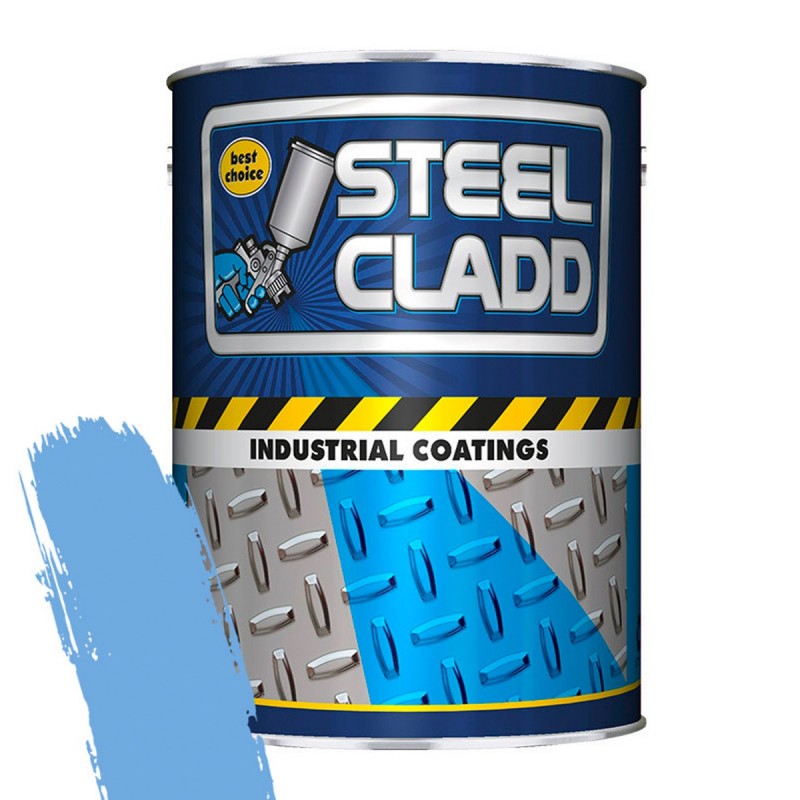 Steel Cladd Quick Dry Enamel Landini Blue 5L - GeeWiz