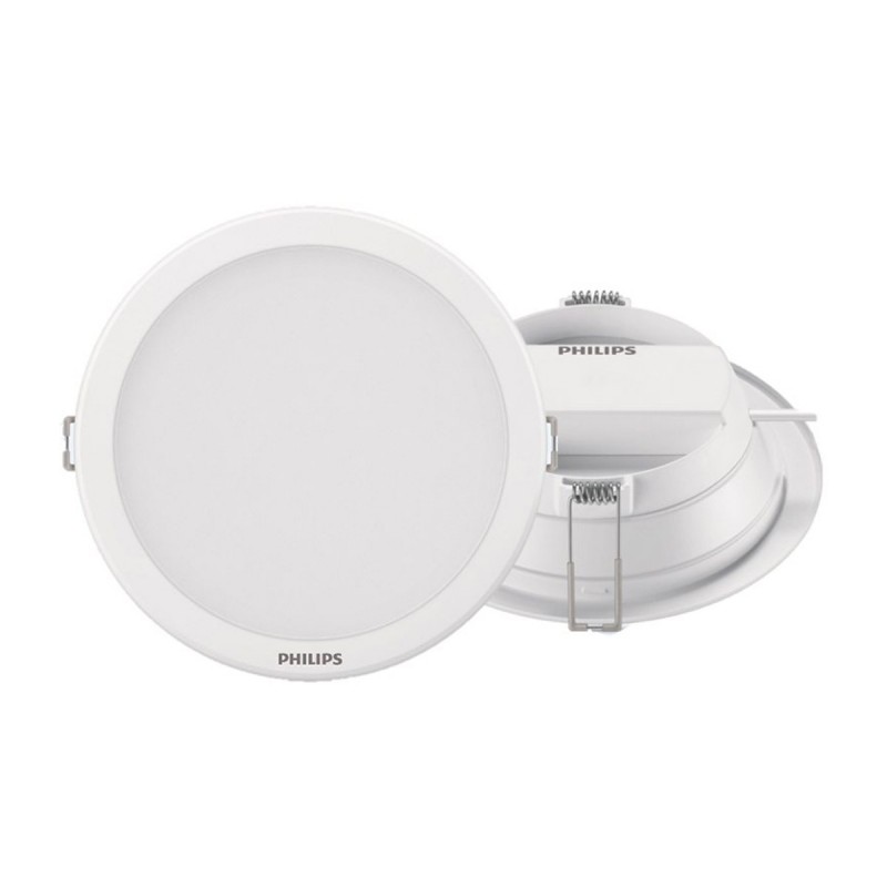 Philips Downlight Fitting 105MM 7W 30K N/WHITE - GeeWiz