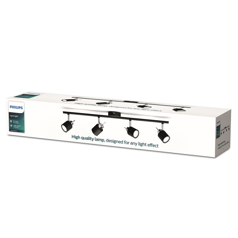 Philips Spotlight Tube Black 4X35W Downlighter - GeeWiz