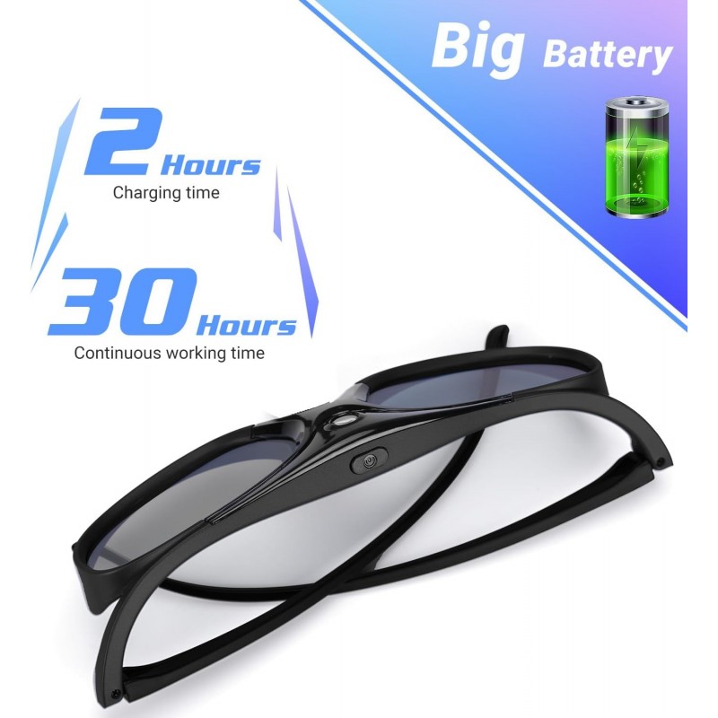 DLP Link 3D Glasses - Unlock Cinematic 3D Magic - Anytime- Anywhere ...