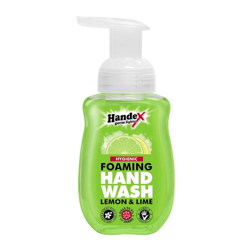 Handex Hygiene Foaming Hand Wash Lemon And Lime 250ML - GeeWiz