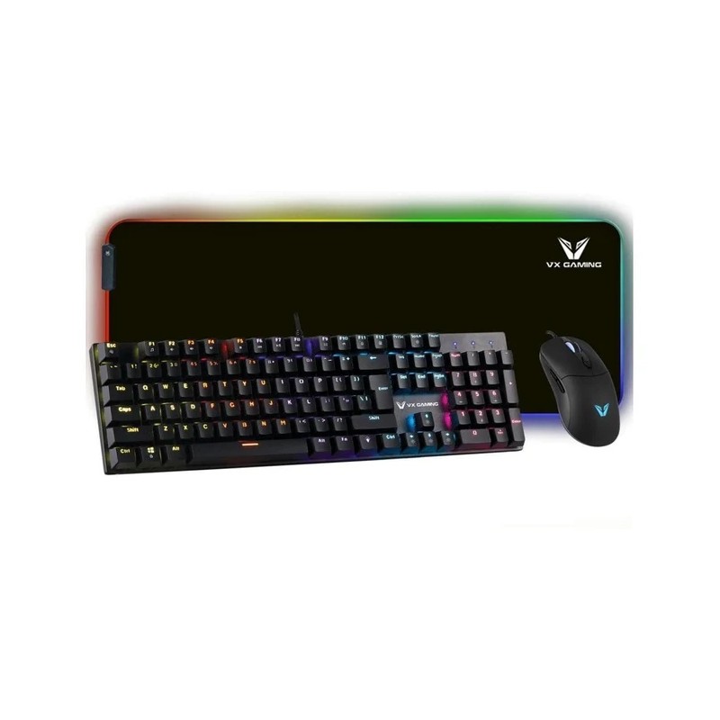 VX Gaming Helios Series 3-in-1 Gaming Combo - GeeWiz